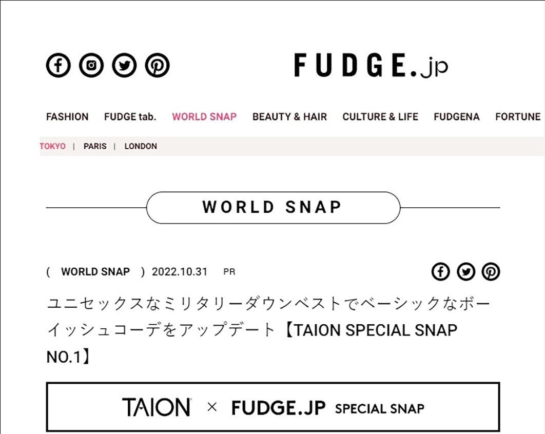 FUDGE.jp - mosco